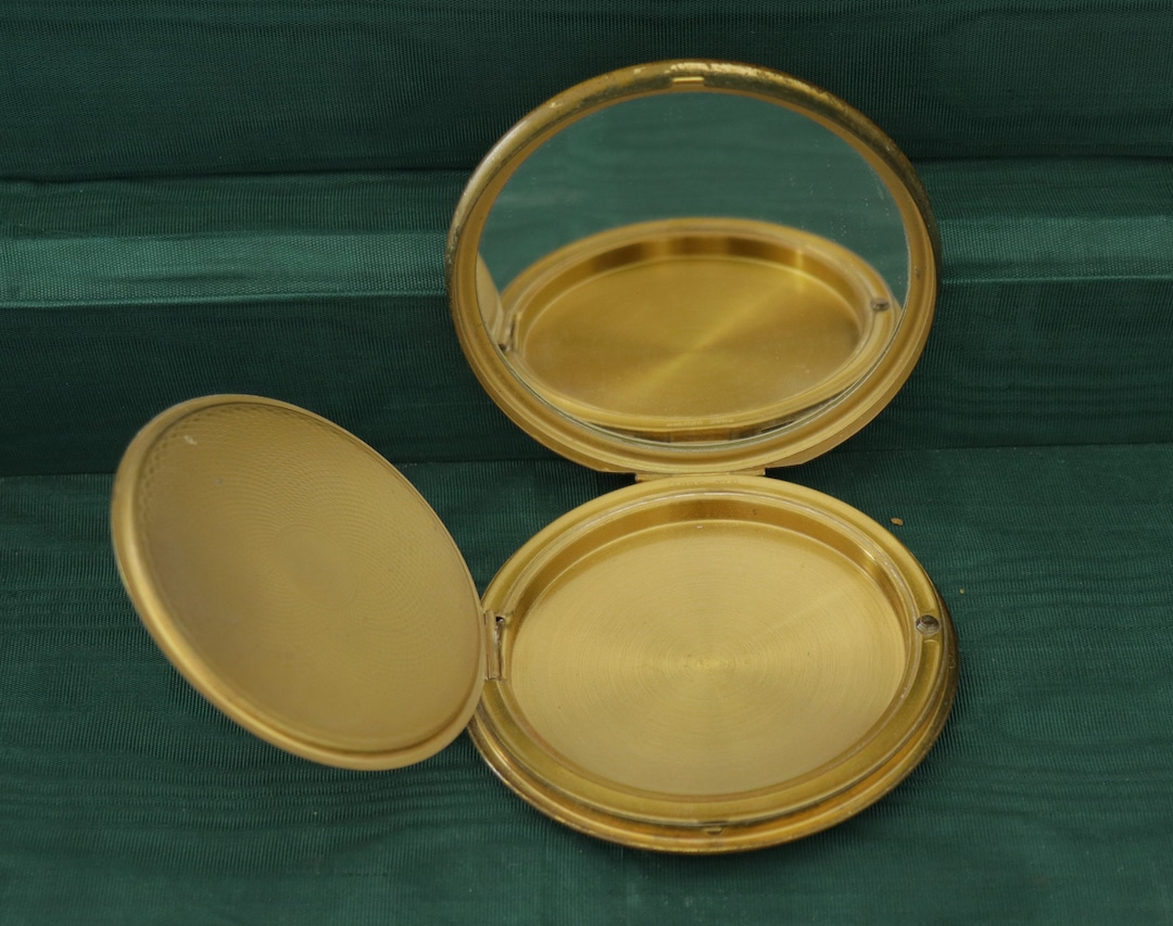 Vintage Art Deco Powder Holder Vintage Powder Compact - Etsy