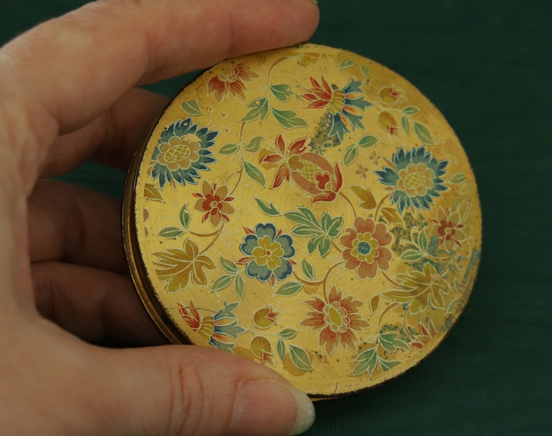 Vintage Art Deco Powder Holder Vintage Powder Compact - Etsy