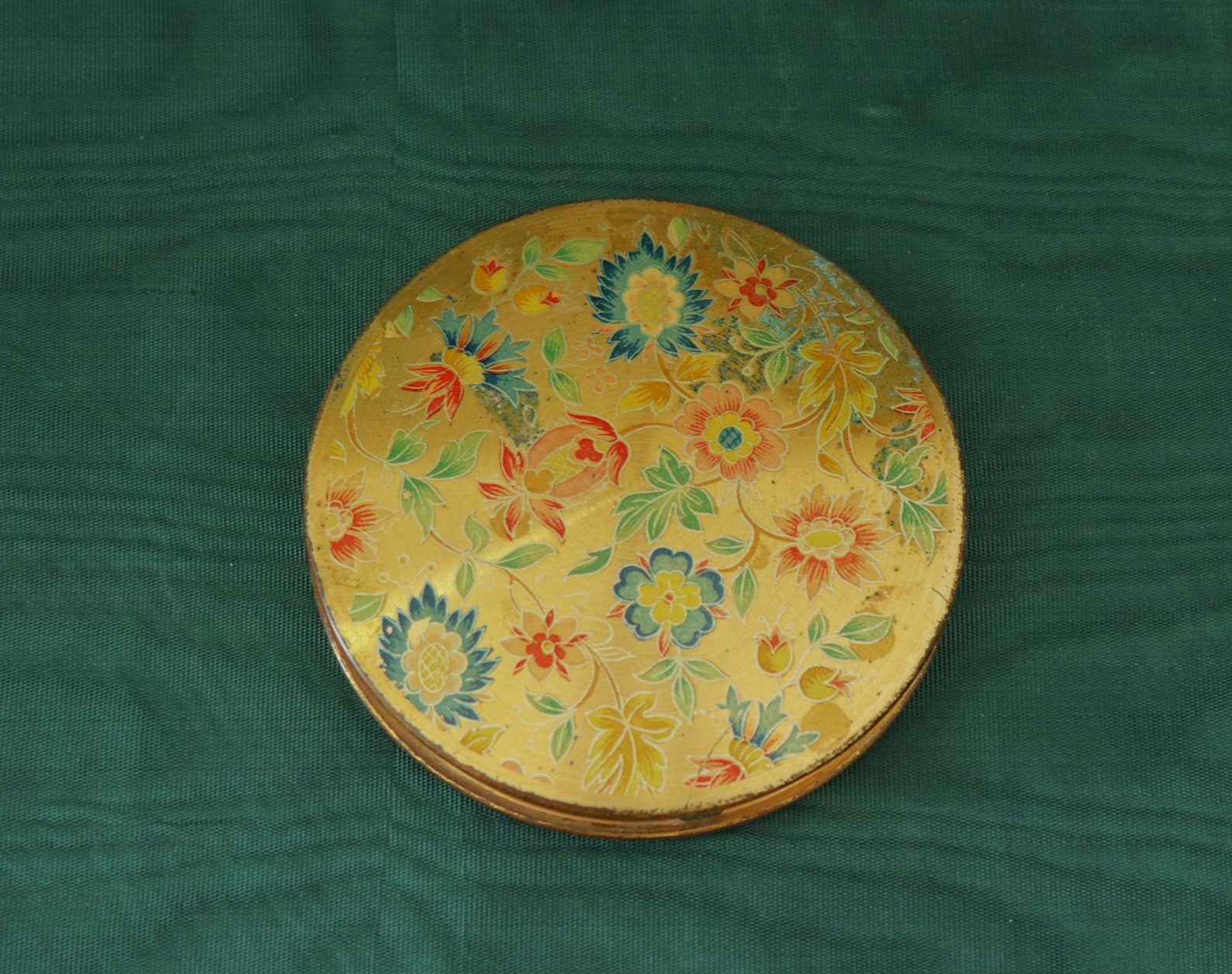 Vintage Art Deco Powder Holder Vintage Powder Compact - Etsy