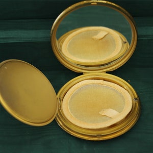 Vintage Art Deco Powder Holder Vintage Powder Compact - Etsy