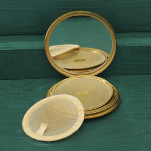 Vintage Art Deco Powder Holder Vintage Powder Compact - Etsy