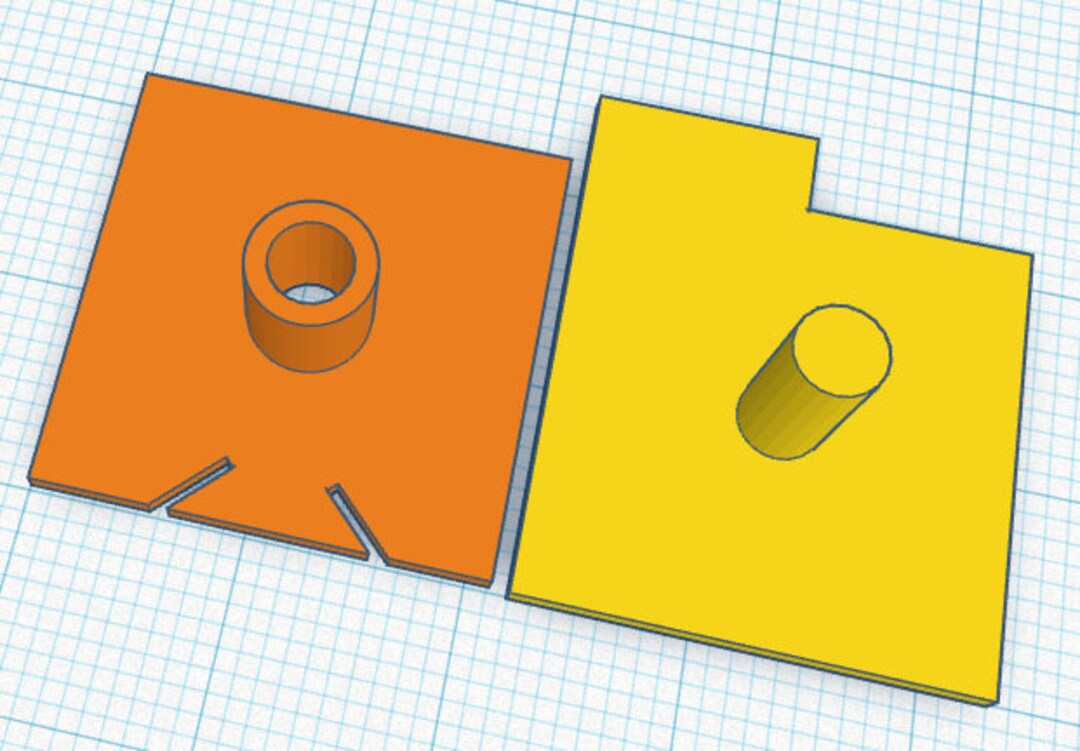 Square Bobbin Stl File For 3d Printing Etsy