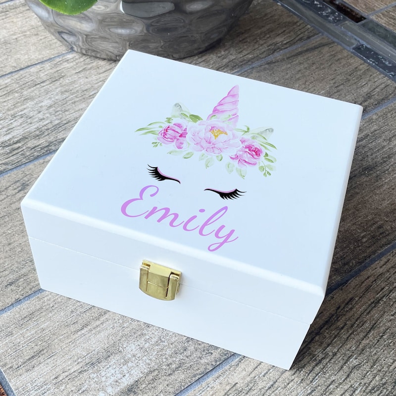 Unicorn Box - Etsy