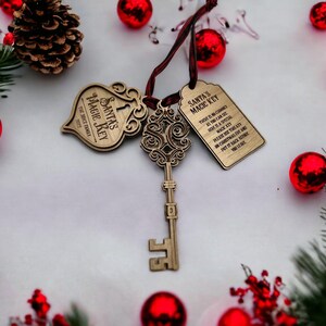 Personalized Santa's Magic Christmas Key, Santa's Magic Christmas Eve ...