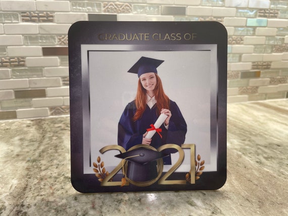 Personalized Graduation Photo frame Graduation Gift 2021 | Etsy