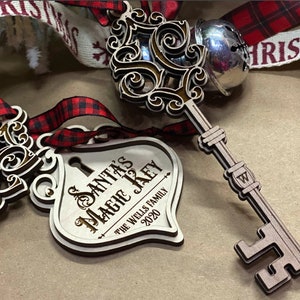 Personalized Santa's Magic Christmas Key, Santa's Magic Christmas Eve ...