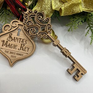 Personalized Santa's Magic Christmas Key, Santa's Magic Christmas Eve ...
