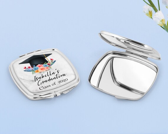 Personalised Graduation Pocket Mirror Graduation Gift Mirrors Home ...