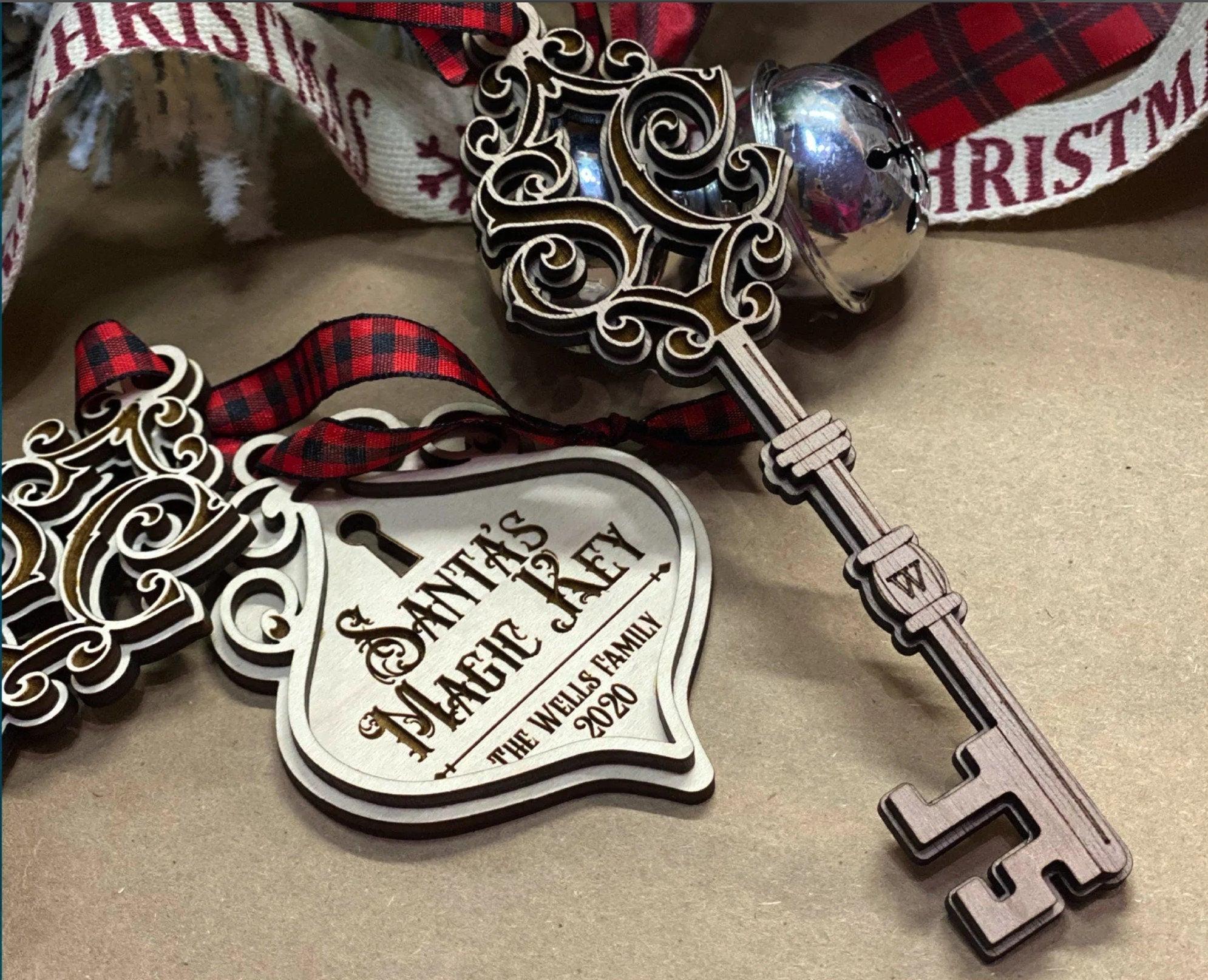 Personalized Santa's Magic Christmas Key, Santa's Magic Christmas Eve ...