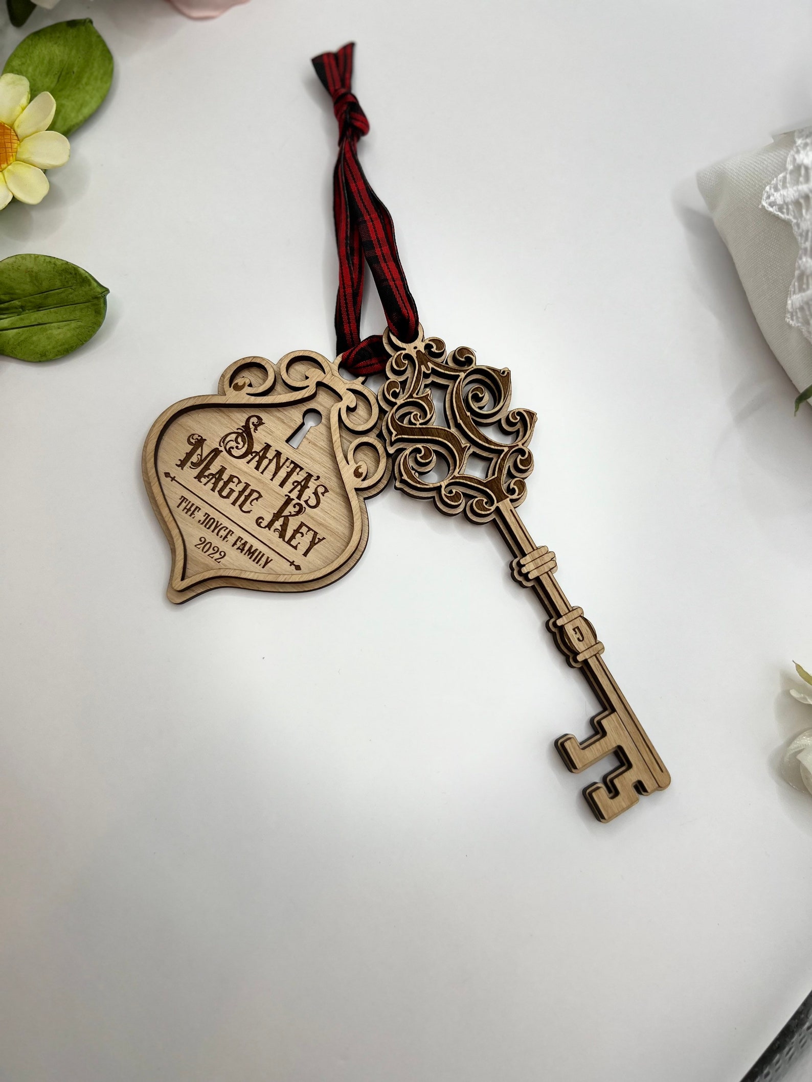 Personalized Santa's Magic Christmas Key Santa's - Etsy