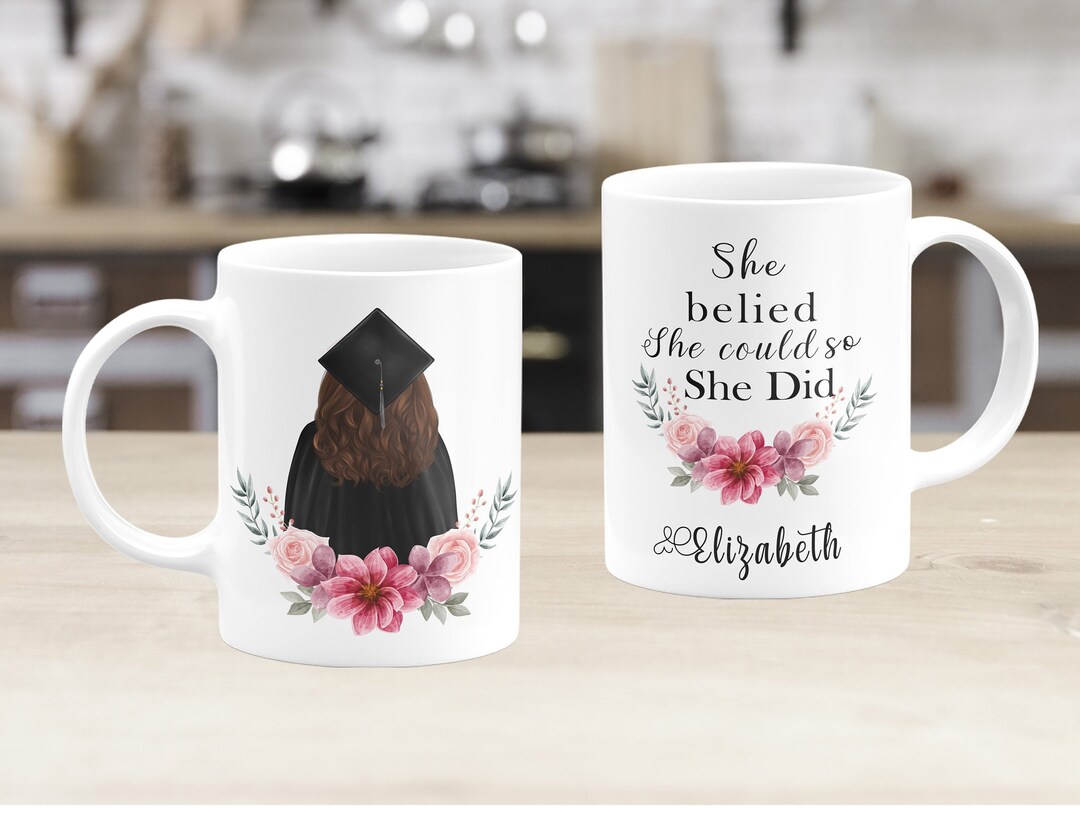 Personalized Graduation Coffee Mug, Graduation Gift 2020, Custom Grad ...