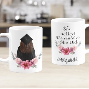 Personalized Graduation Coffee Mug, Graduation Gift 2020, Custom Grad ...