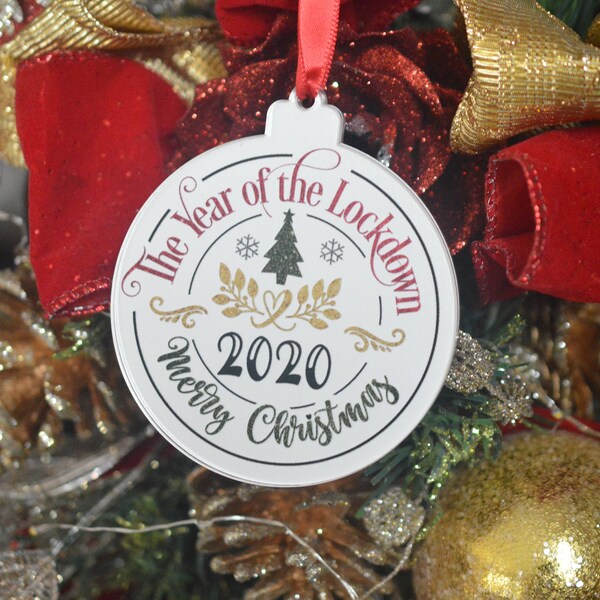 Covid2020 Christmas Ornaments - Etsy
