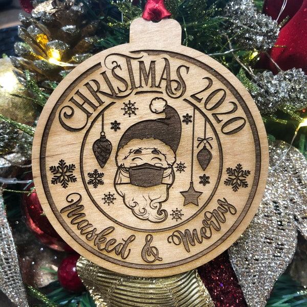 Covid2020 Christmas Ornaments - Etsy