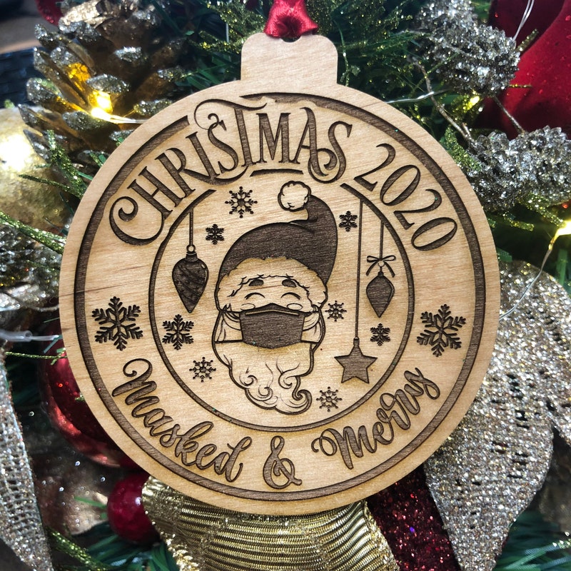 Covid2020 Christmas Ornaments - Etsy
