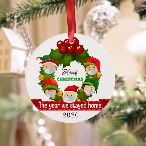 Covid2020 Christmas Ornaments - Etsy