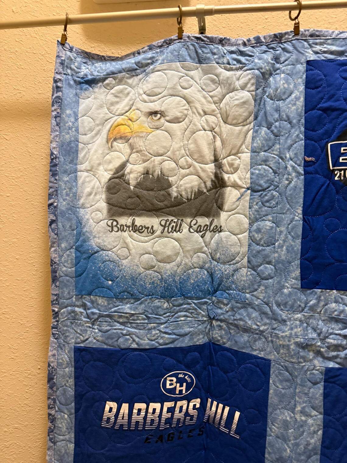 Tshirt Quilt Made by Me, Machine Sewn Quilt. Custom Made With Your ...