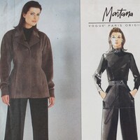 1034 70's Vogue Paris Original Pattern Jean Patou Size 16 - Etsy