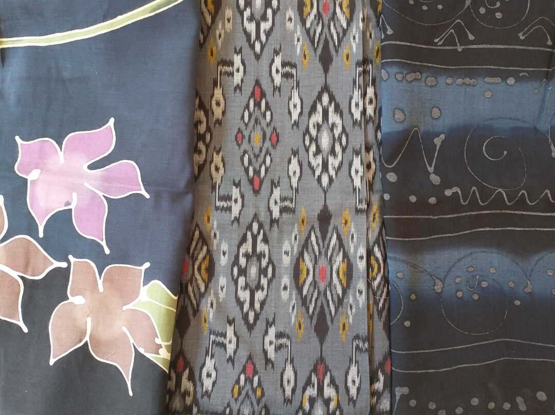 Burma Silk Sari Fabric, Use for Quilting or Craft Projects, Choice of ...