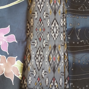 Burma Silk Sari Fabric, Use for Quilting or Craft Projects, Choice of ...