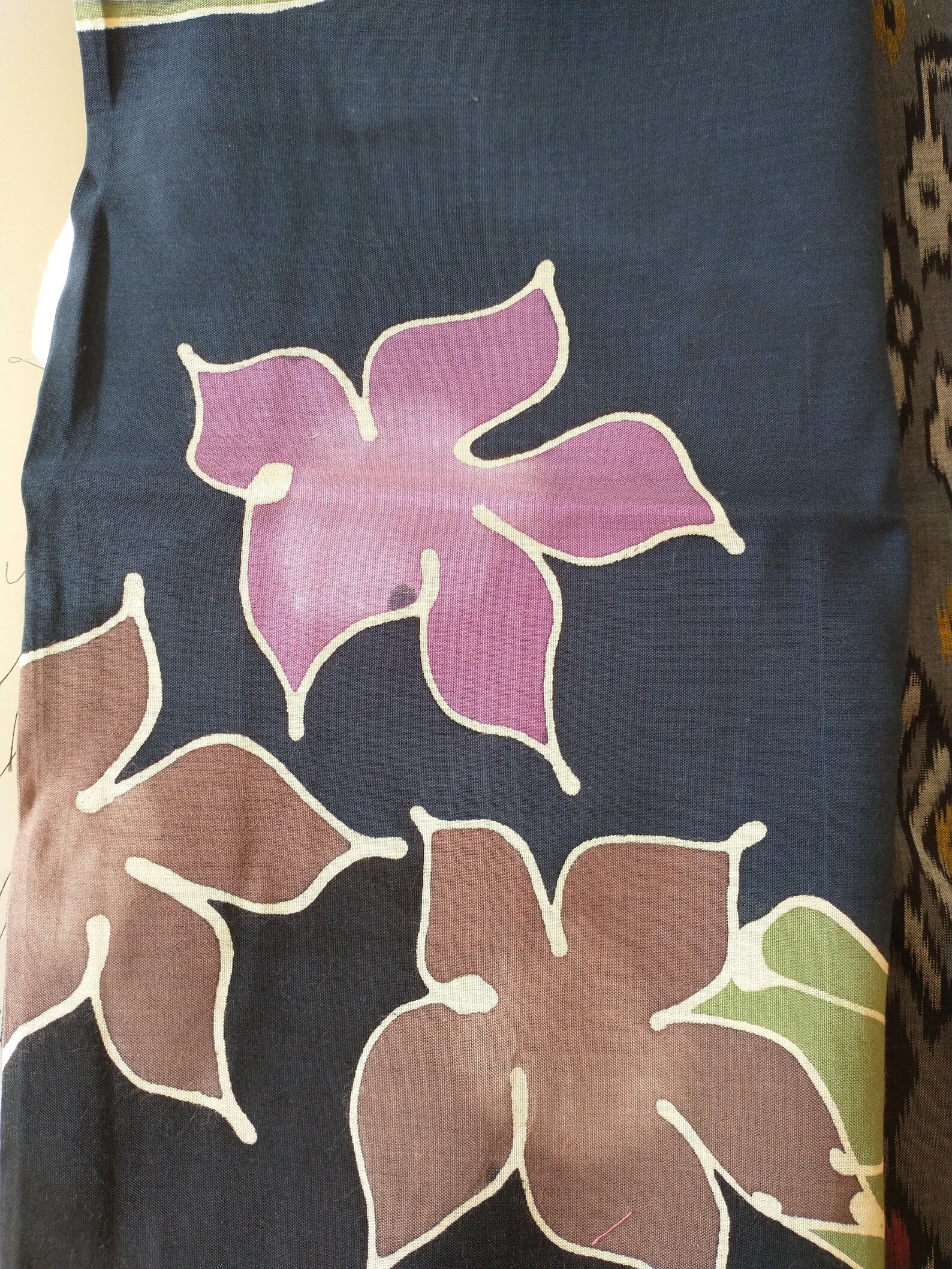 Burma Silk Sari Fabric, Use for Quilting or Craft Projects, Choice of ...