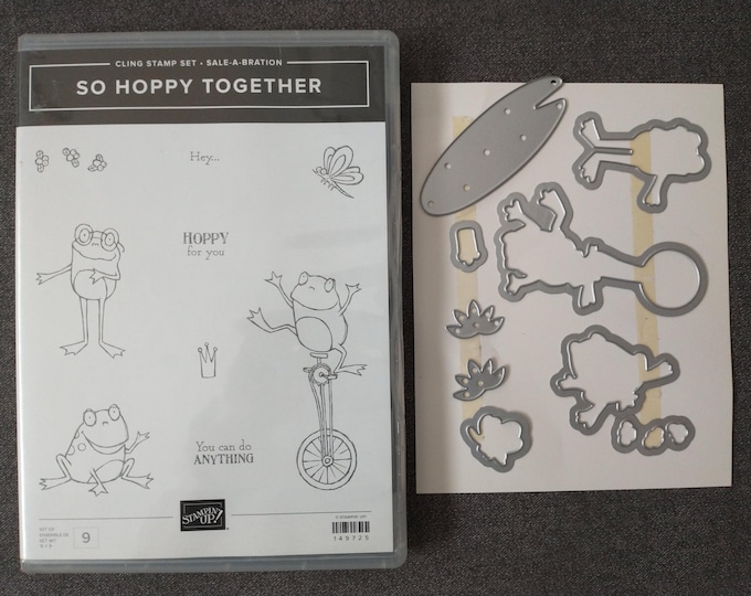 Stampin' up 149725 so Hoppy Together Cling Stamp Set and Hop Around ...