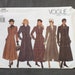 Vintage Misses' Vogue 1266 Pattern, Vogue Basic Design, Misses' Coat ...