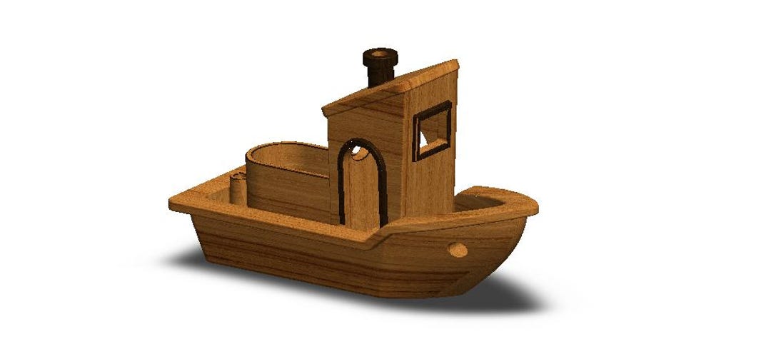 3D Print Boat Model, STL Printing File Fishing Ship Instant Dwnload (18 ...