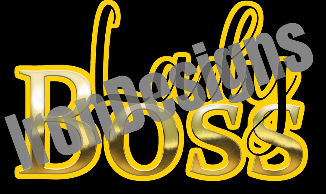 Lady Boss Boss Lady Digital Design PNG ONLY - Etsy
