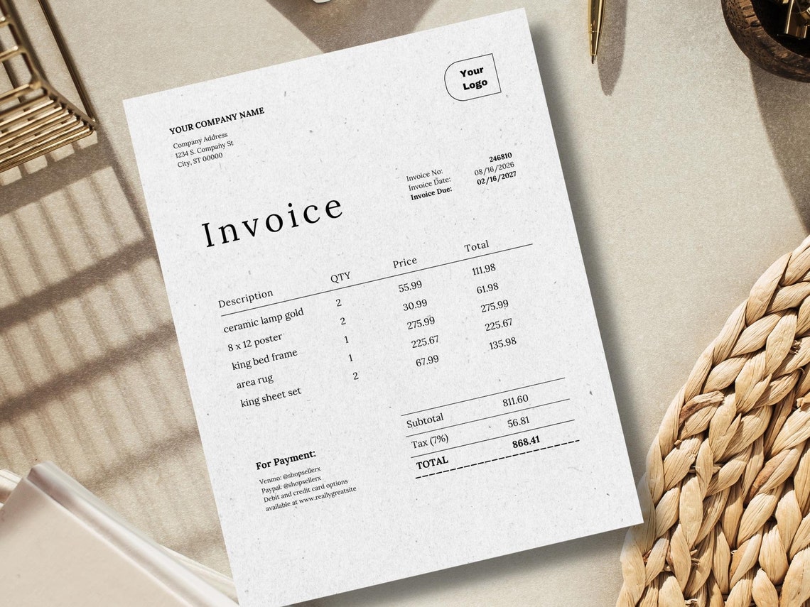 Invoice Template Download, Invoice Template, Simple Invoice Template ...