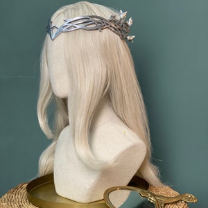 Fantasy Silver Wedding Renfaire Elven Elf Crown Prop - Custom Made - Etsy