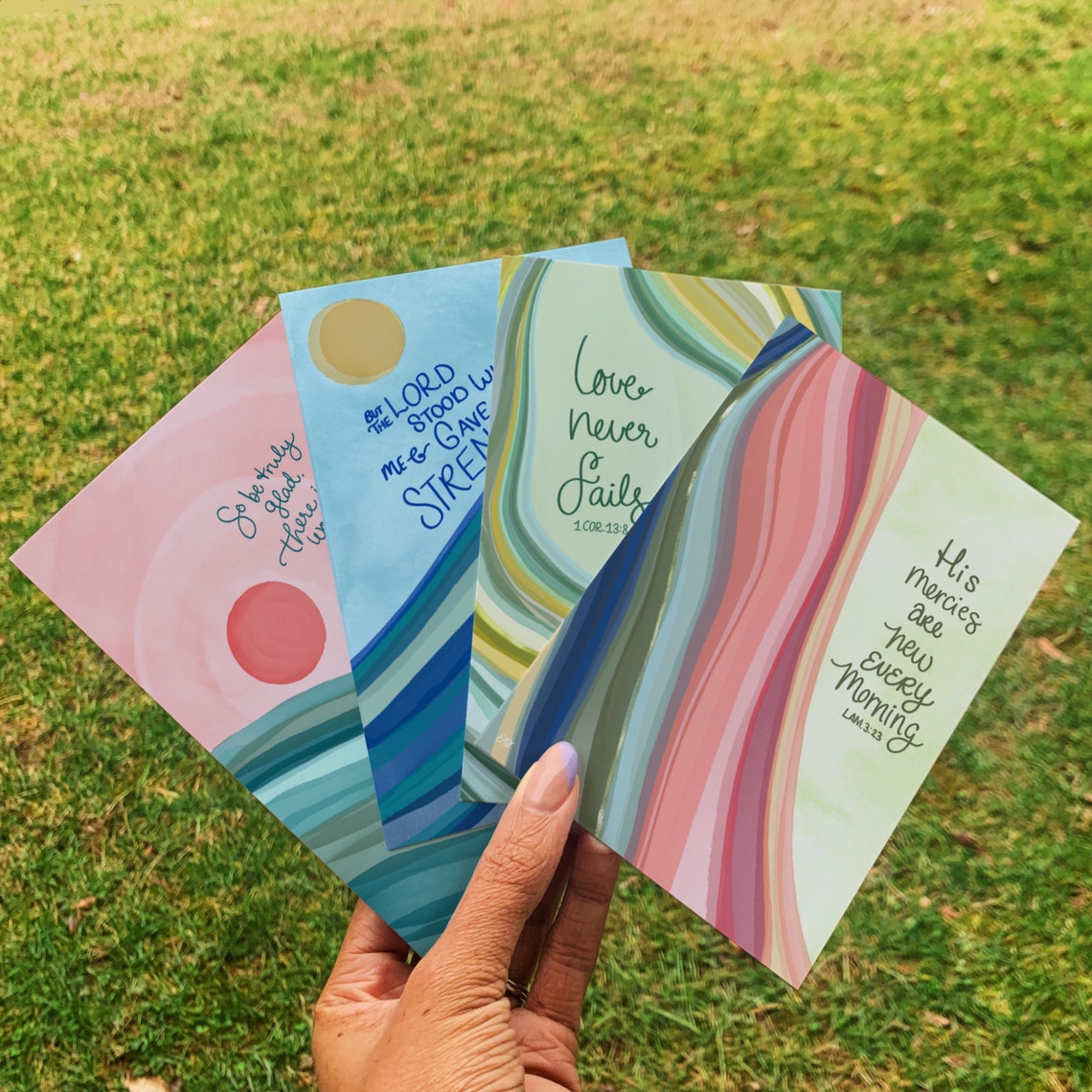 Set of Bible Verse Postcards Scripture Postcards Christian - Etsy