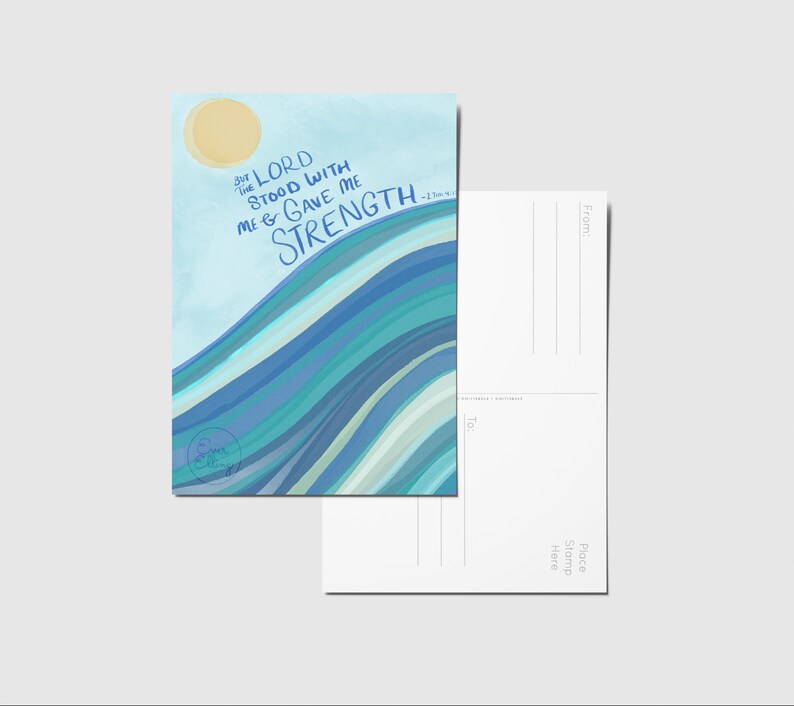 Set of Bible Verse postcards Scripture postcards Christian | Etsy