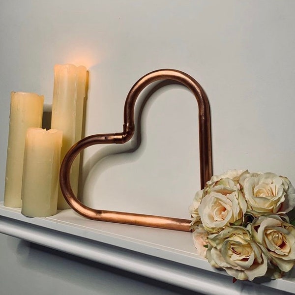Copper Pipe Art - Etsy UK