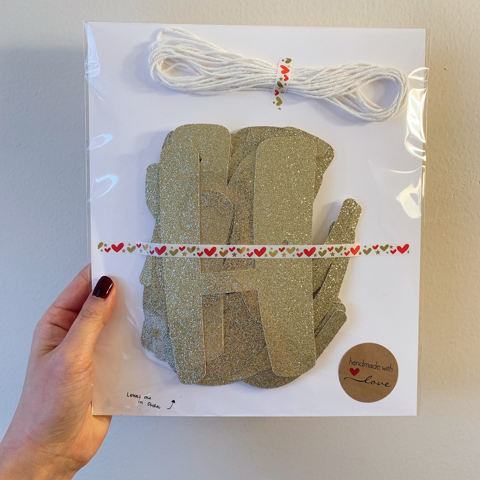 Custom Glitter Banner Cursive Script Banner Personalized - Etsy