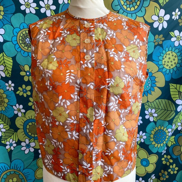 1960s Blouse - Etsy