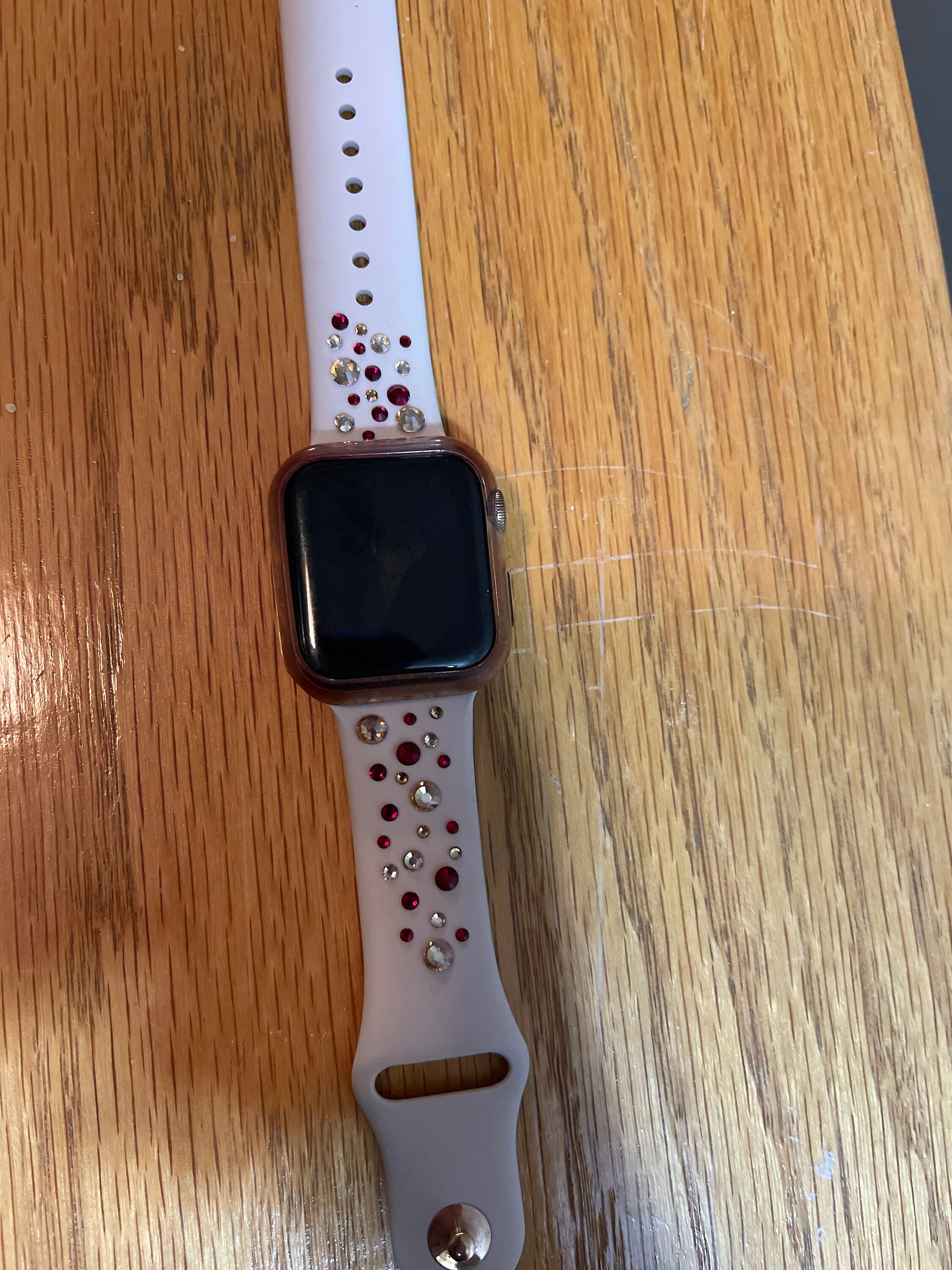 Custom Rhinestone Smart Watch Straps - Etsy