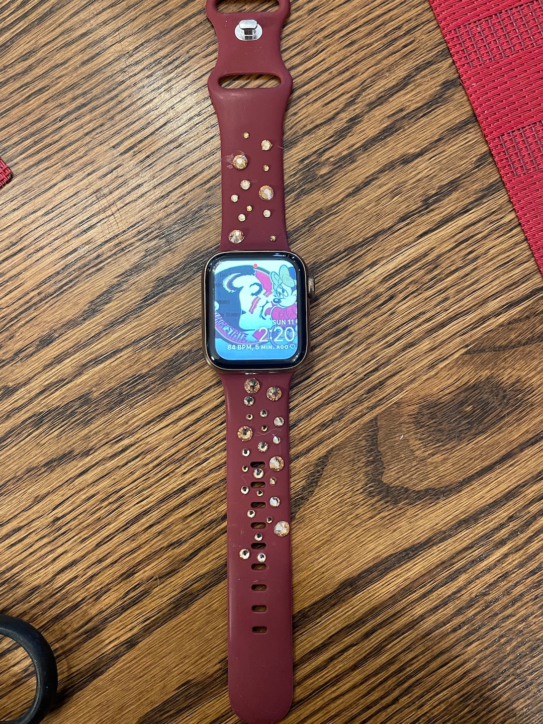 Custom Rhinestone Smart Watch Straps - Etsy