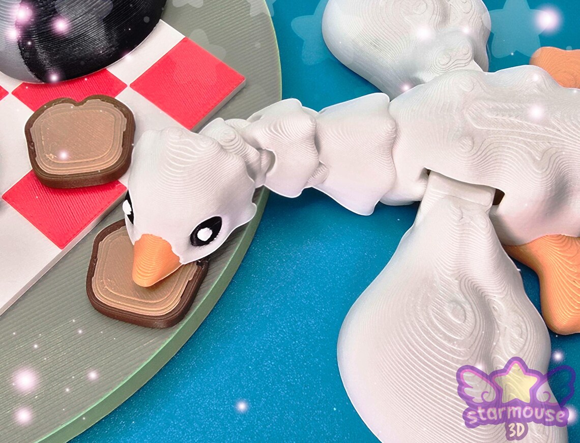 The Honk Zone - Goose Flexi Picnic Set STL FILE ONLY - Etsy