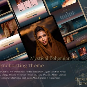 Wix Website Template Spiritual, Wellness Coach Website Design, Creative Wix Layout, Green Wix ...