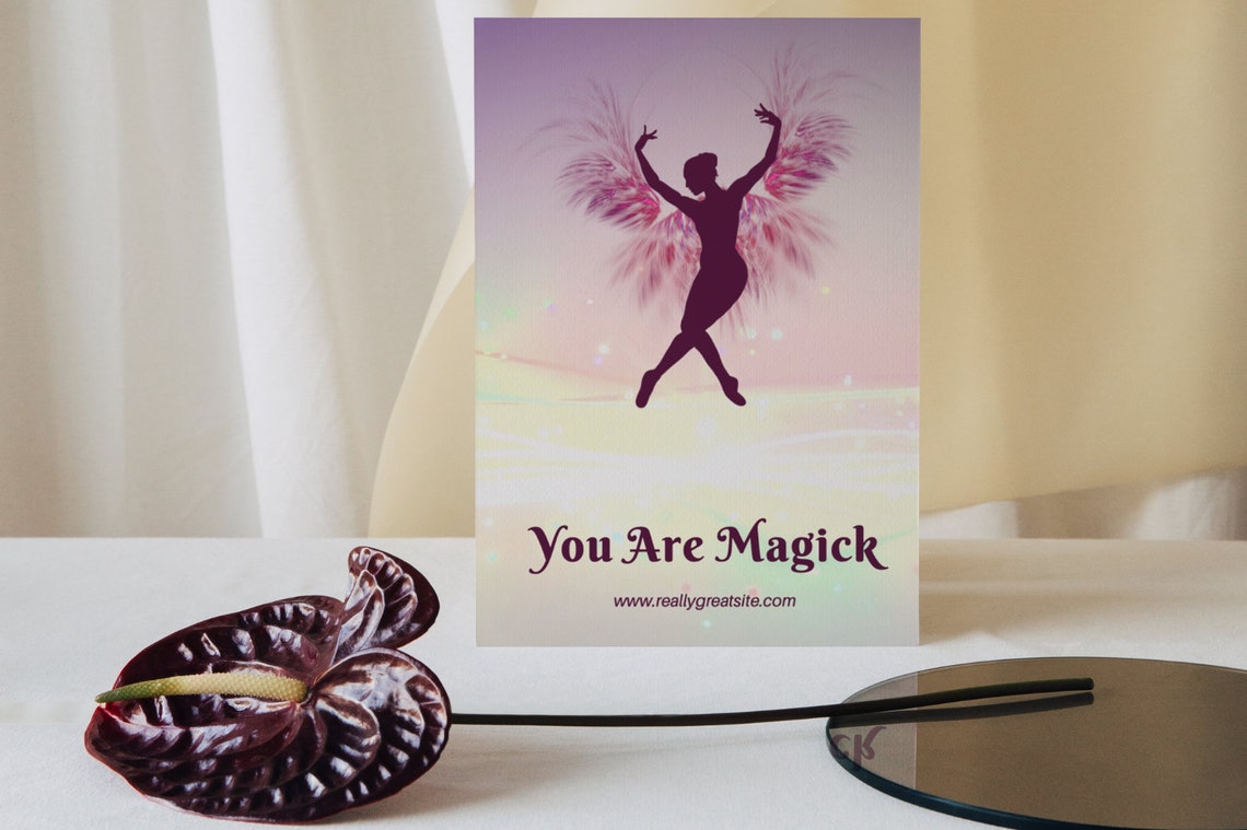 Spiritual Fairy Instagram Reels Canva Template, Magical Instagram Reels ...
