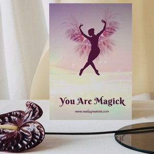 Spiritual Fairy Instagram Reels Canva Template, Magical Instagram Reels ...