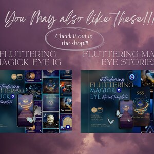 Gothic Instagram Posts Template, Witchy Canva Posts, Spiritual ...