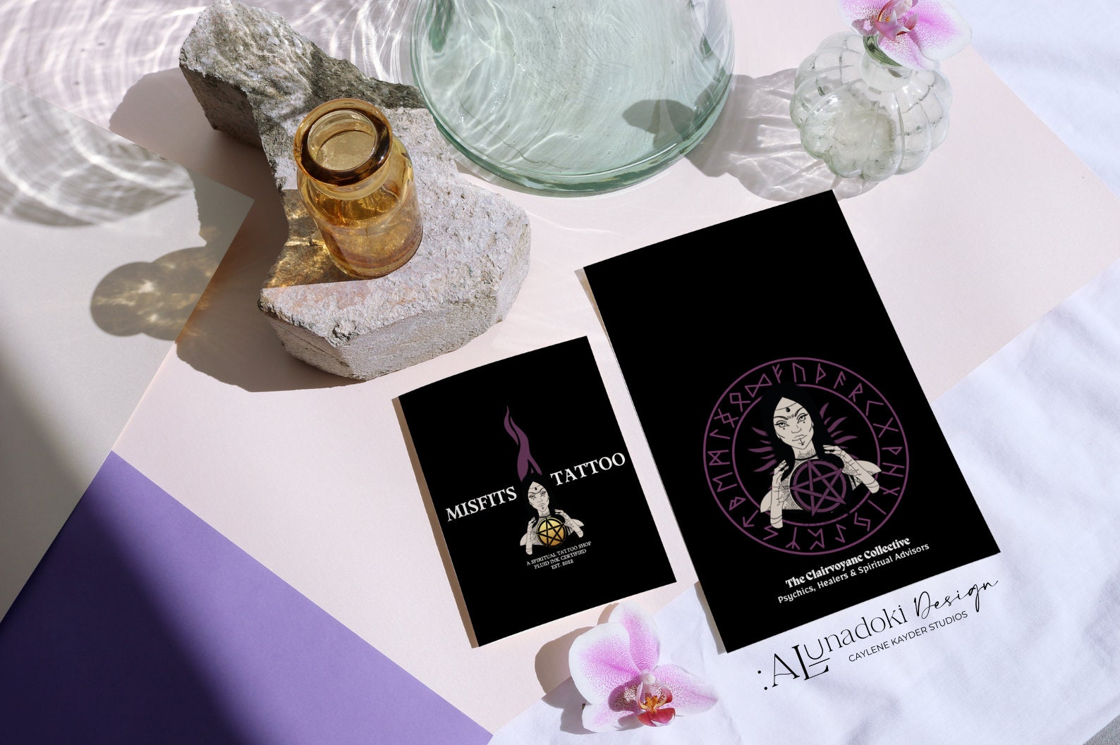 DIY Witchy Gothic Logo Template Witchy Logo Kit Halloween - Etsy UK