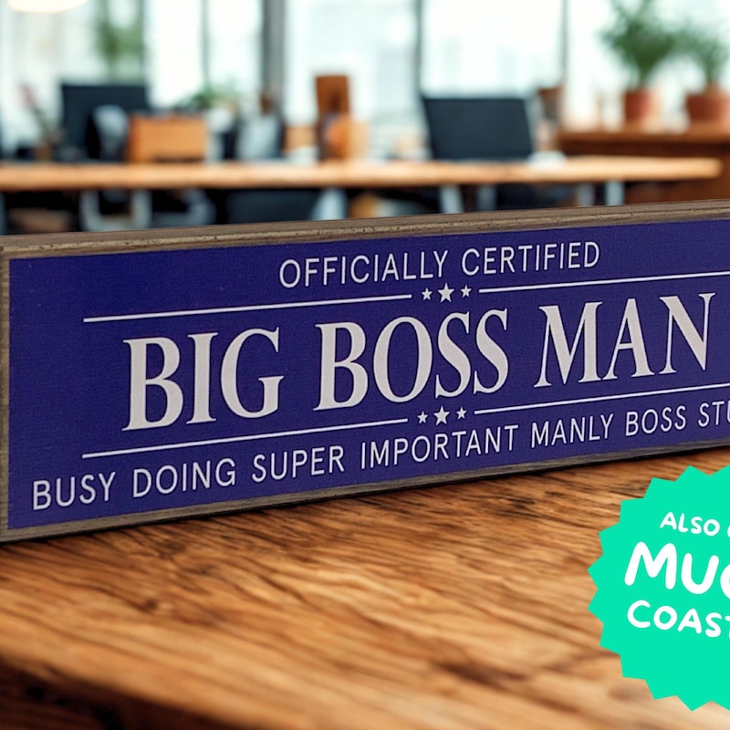 Funny Boss Desk - Etsy UK