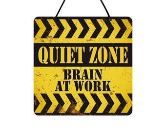 No Work Zone Sign - Etsy UK