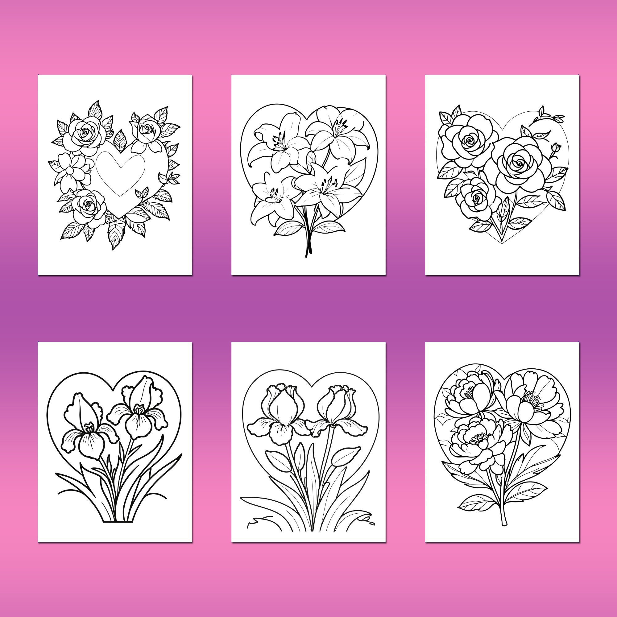 Coloring Greeting Cards, Floral Coloring Pages,thank You Notes,coloring ...
