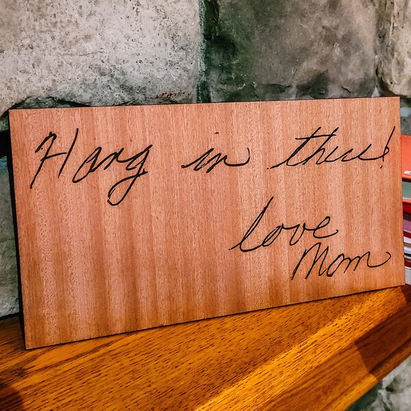 Custom Handwriting Sign - Etsy