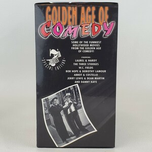 Golden Age of Comedy 7 Pc VHS 7 Laurel Hardy Stooges Abbot Costello ...