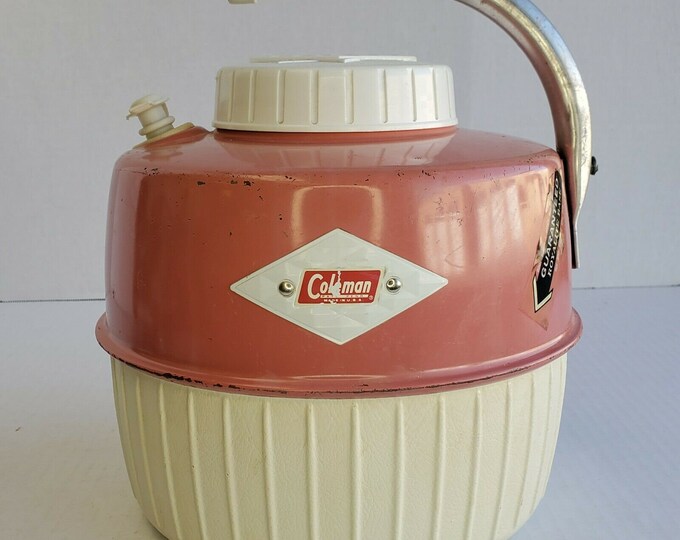 Vintage Coleman Rare Diamond Logo PINK 1 Gallon Insulated - Etsy